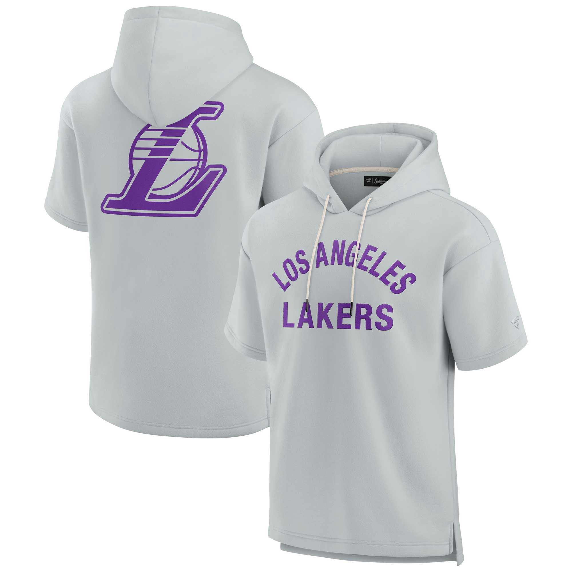 Unisex Fanatics Gray Los Angeles Lakers Elements Super Soft Fleece ...