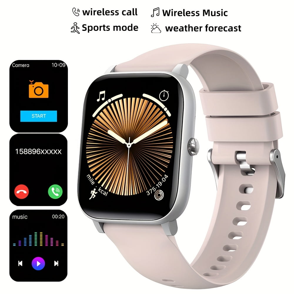 Unisex Fashion Smartwatch, 1.85" Screen, Call Function, Multi-Sports ...