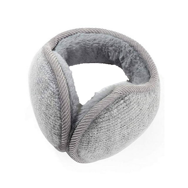 Unisex Foldable Fleece Ear Muffs Winter Ear Warmers Cover - Walmart.com