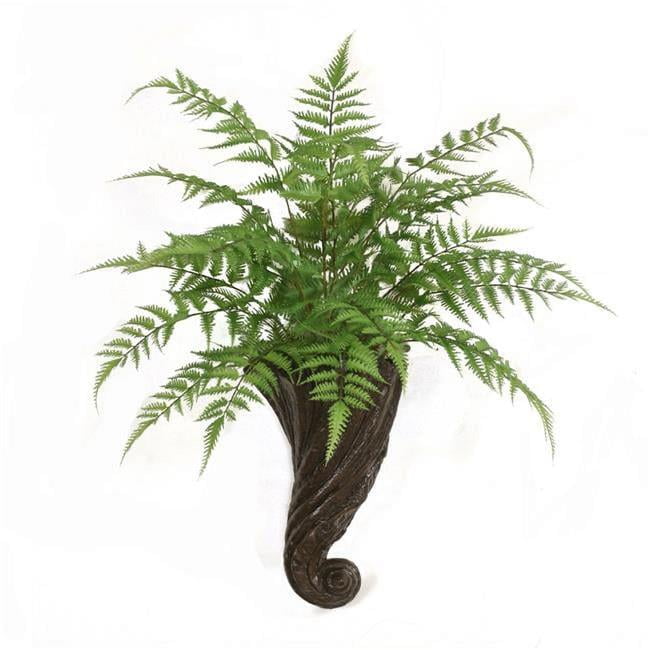 Unisex Forest Fern in Swirl Wall Sconce - Green - Walmart.com
