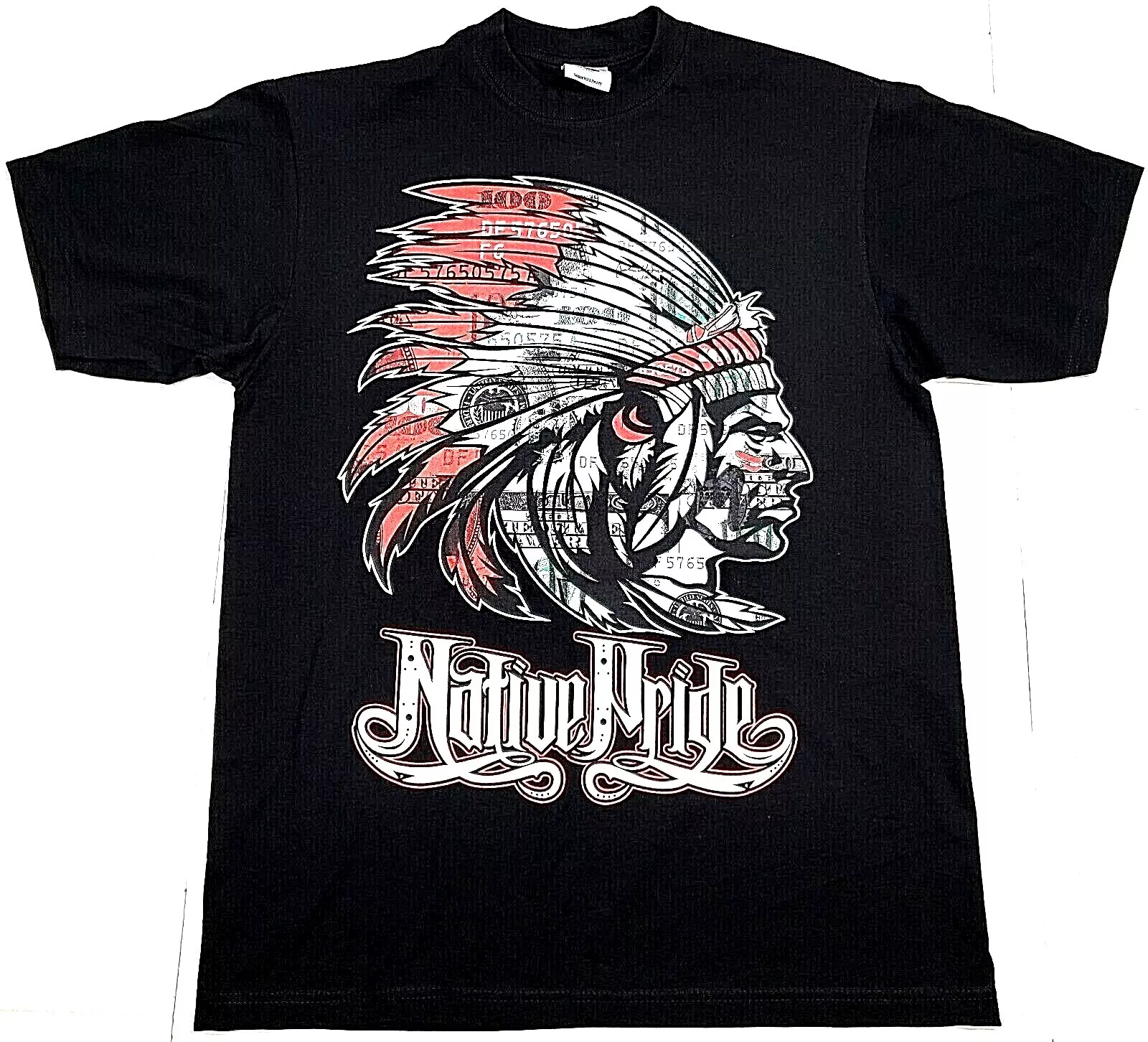 Unisex Fullsize T-Shirt Featuring Native Blood Indian Pride ...