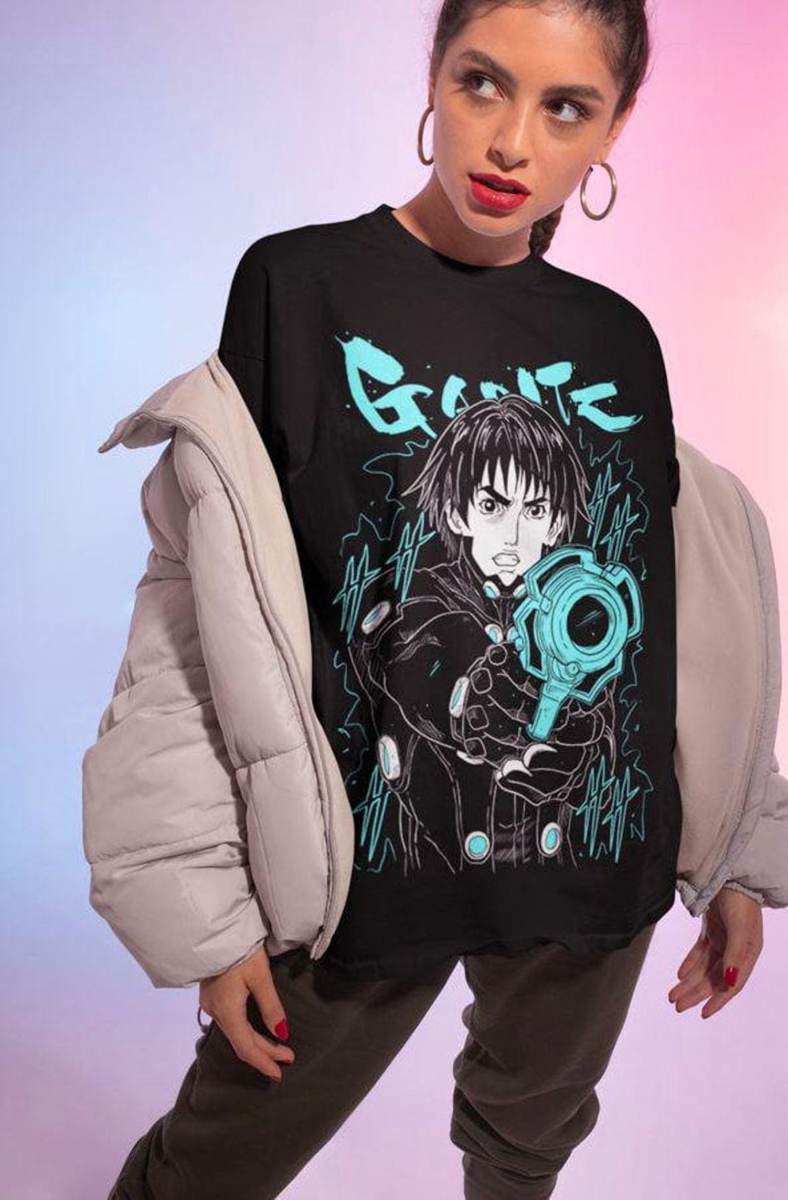 Unisex Gantz Kei Kurono Anime T-shirt, Manga Otaku Shirt, Gantz: O ...
