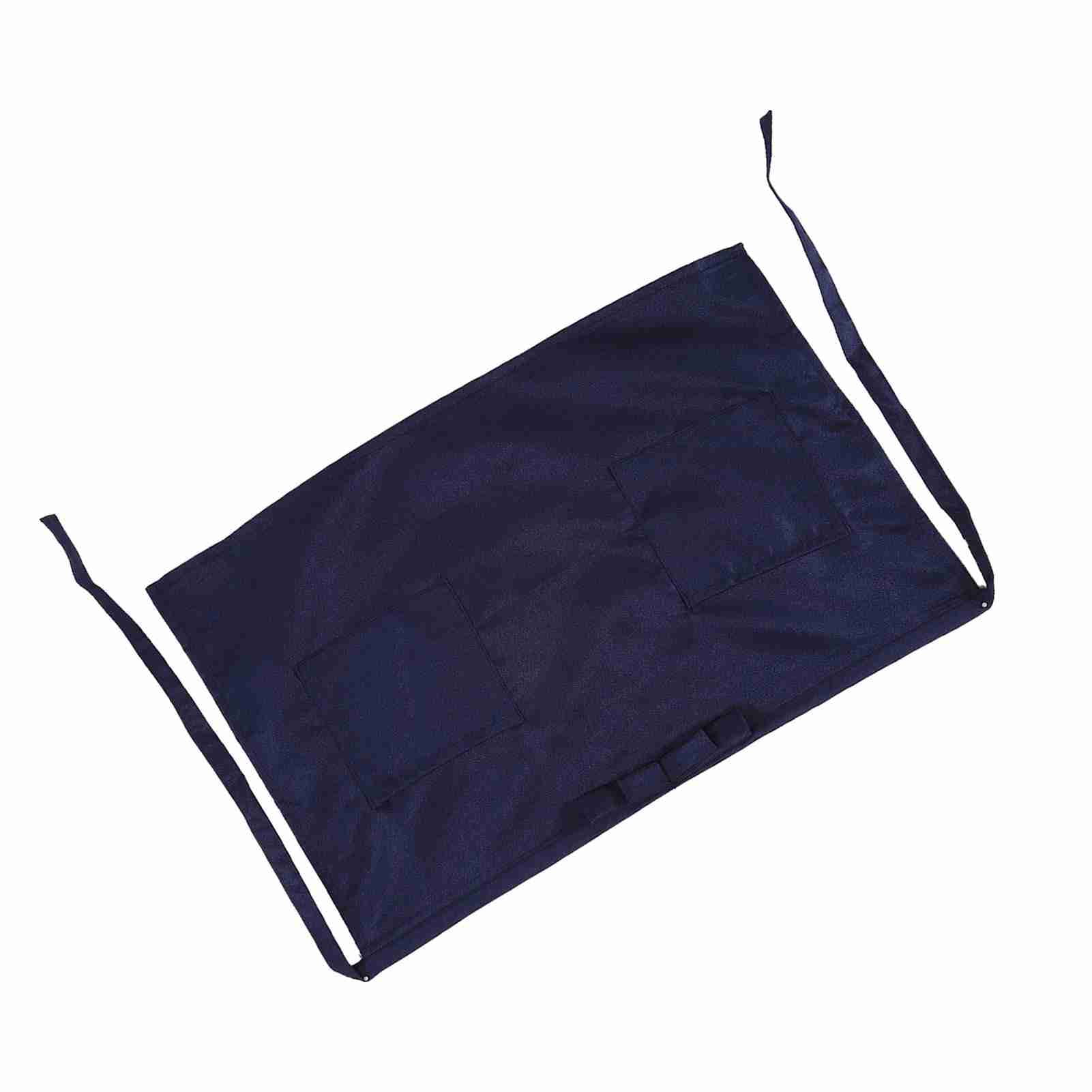 Unisex Half Waist Kitchen Apron With Bowknot And Two Pockets Red Oil ...