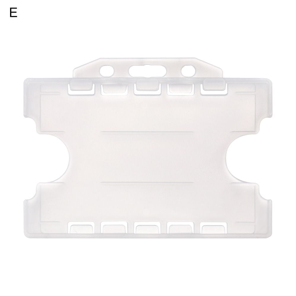Unisex Hard Plastic Badge Office School ID Business Case Protector ...