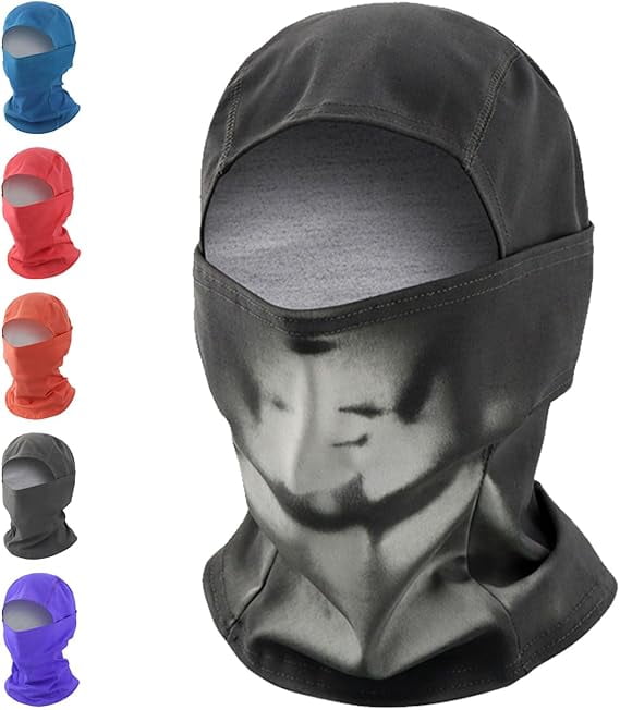 Unisex Heat Reactive Balaclava, Color-Changing Thermal Mask for Skiing ...