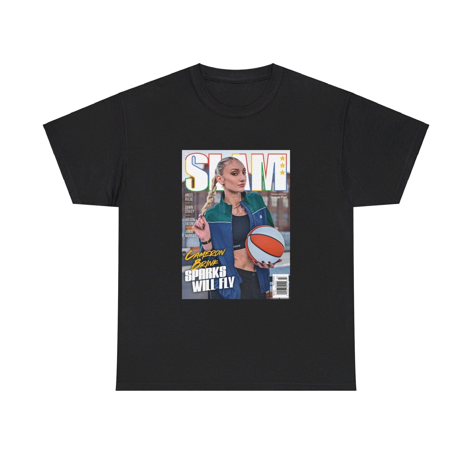 Unisex Heavy Cotton Tee - SLAM no. 250 Cameron Brink WNBA - Walmart.com
