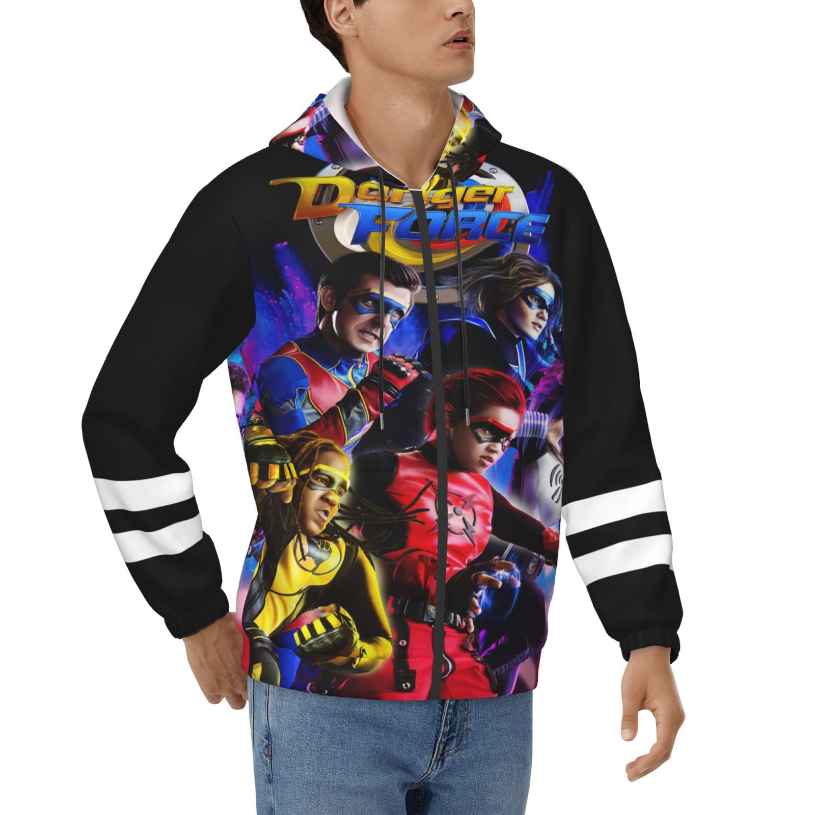 Unisex Henry Danger Zip Up Hoodie With Pocket Graphic Pullover Hooded ...