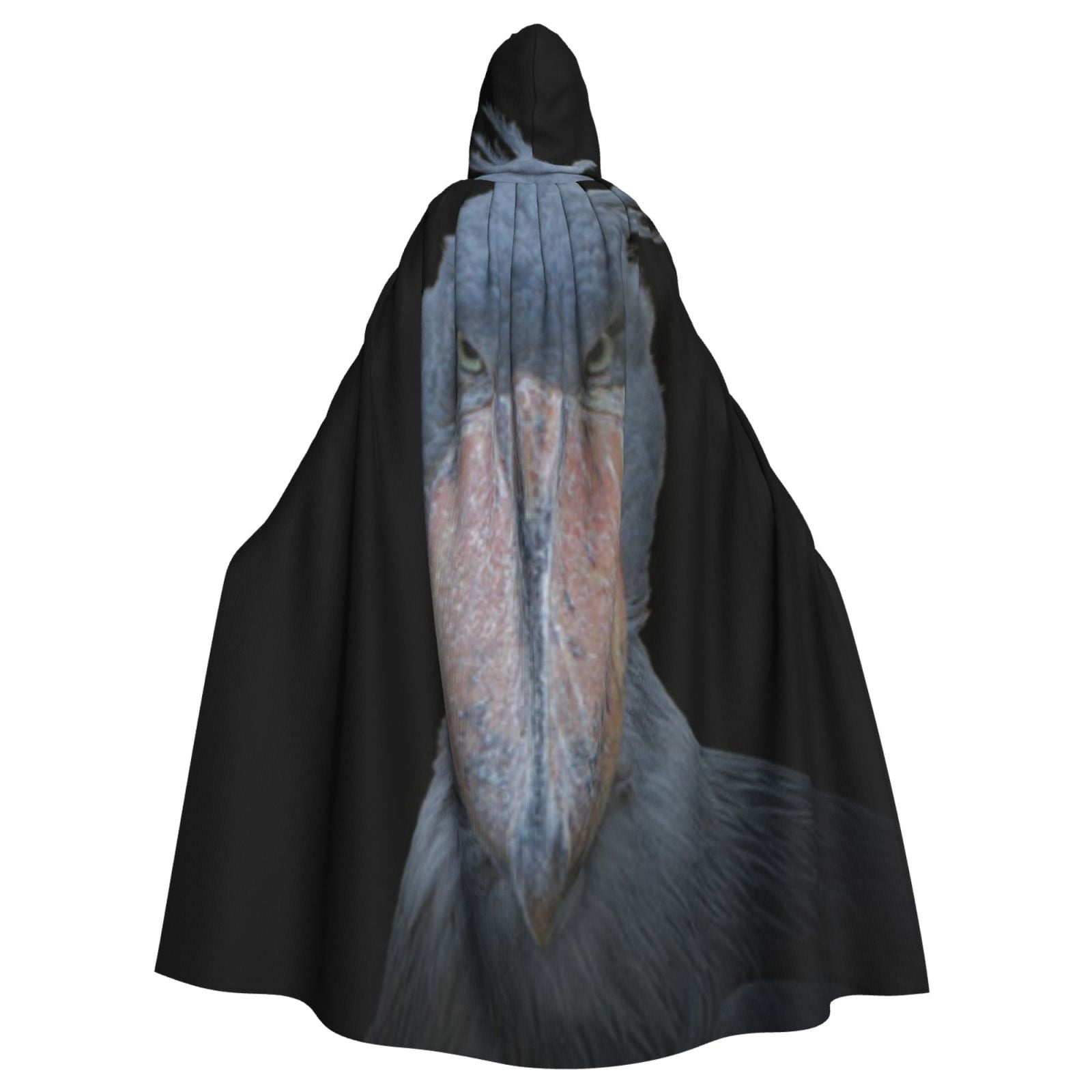 Unisex Hooded Cloak Adult Lightweight Overcoat African Shoebill Cloak ...