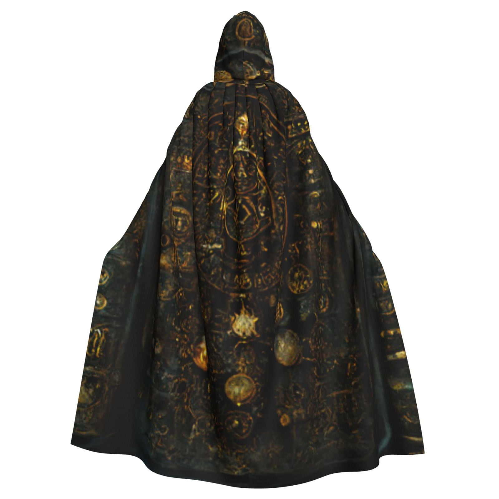 Unisex Hooded Cloak Adult Lightweight Overcoat Ancient Book Cloak for ...
