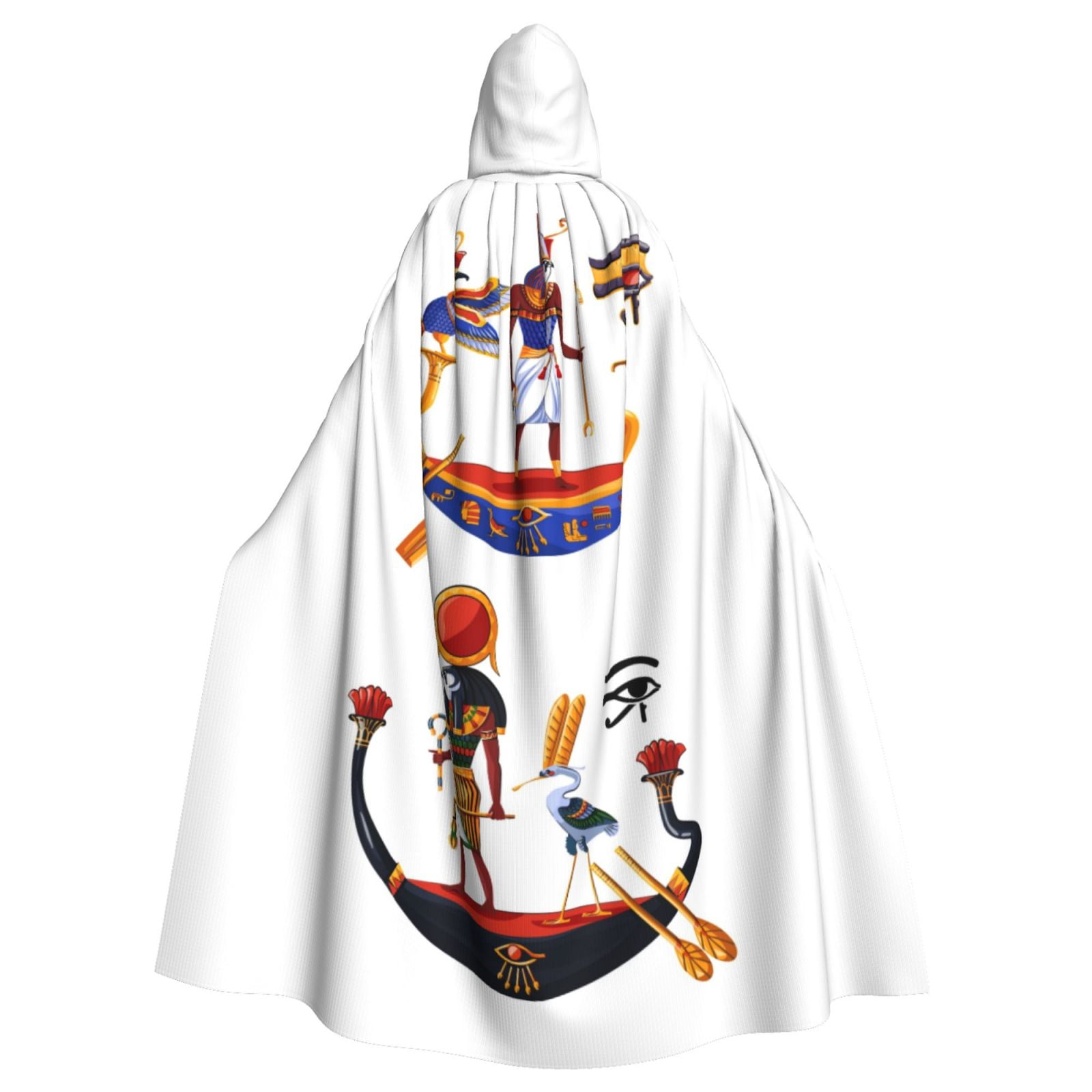 Unisex Hooded Cloak Adult Lightweight Overcoat Ancient Egypt Sun God ...