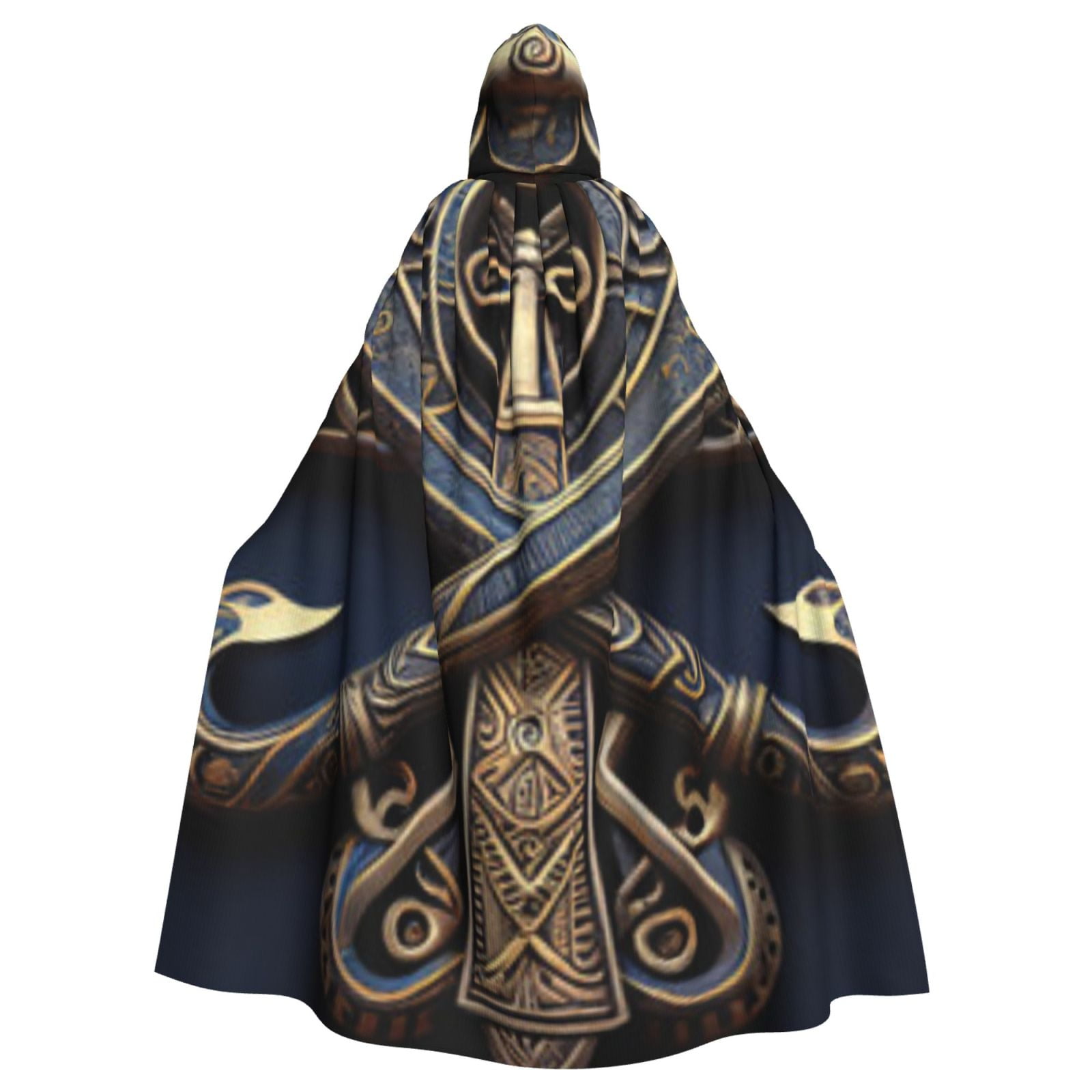 Unisex Hooded Cloak Adult Lightweight Overcoat Ancient Egyptian ...