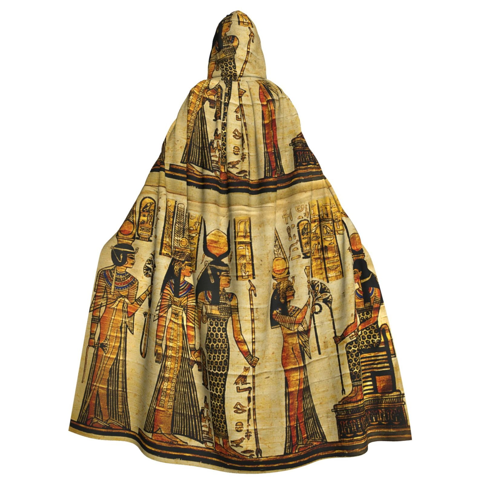 Unisex Hooded Cloak Adult Lightweight Overcoat Ancient Egyptian ...