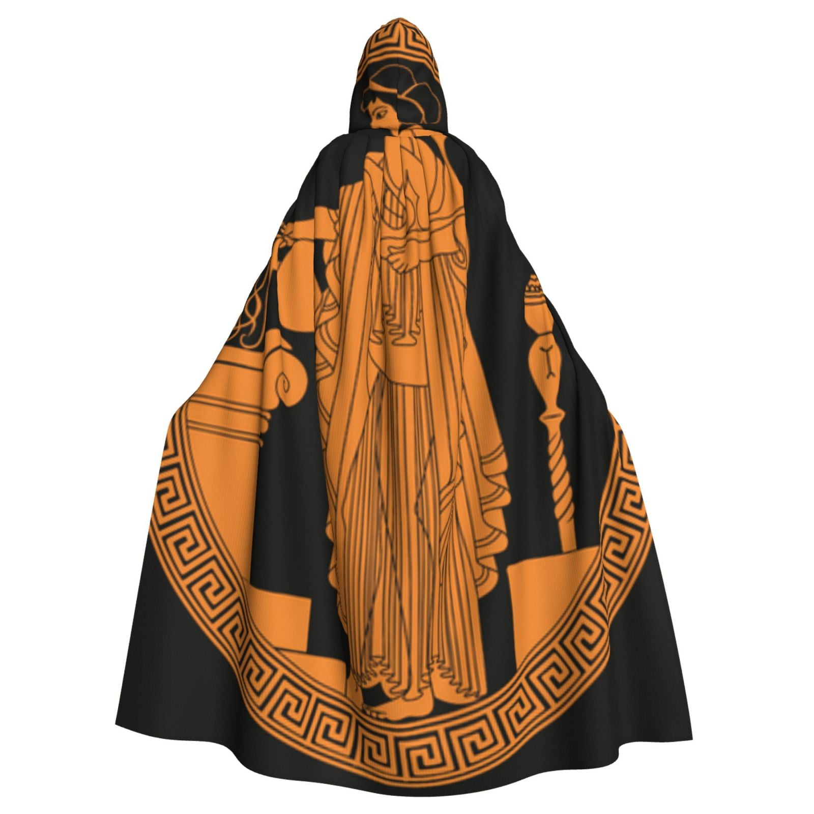 Unisex Hooded Cloak Adult Lightweight Overcoat Ancient Greek Goddess ...