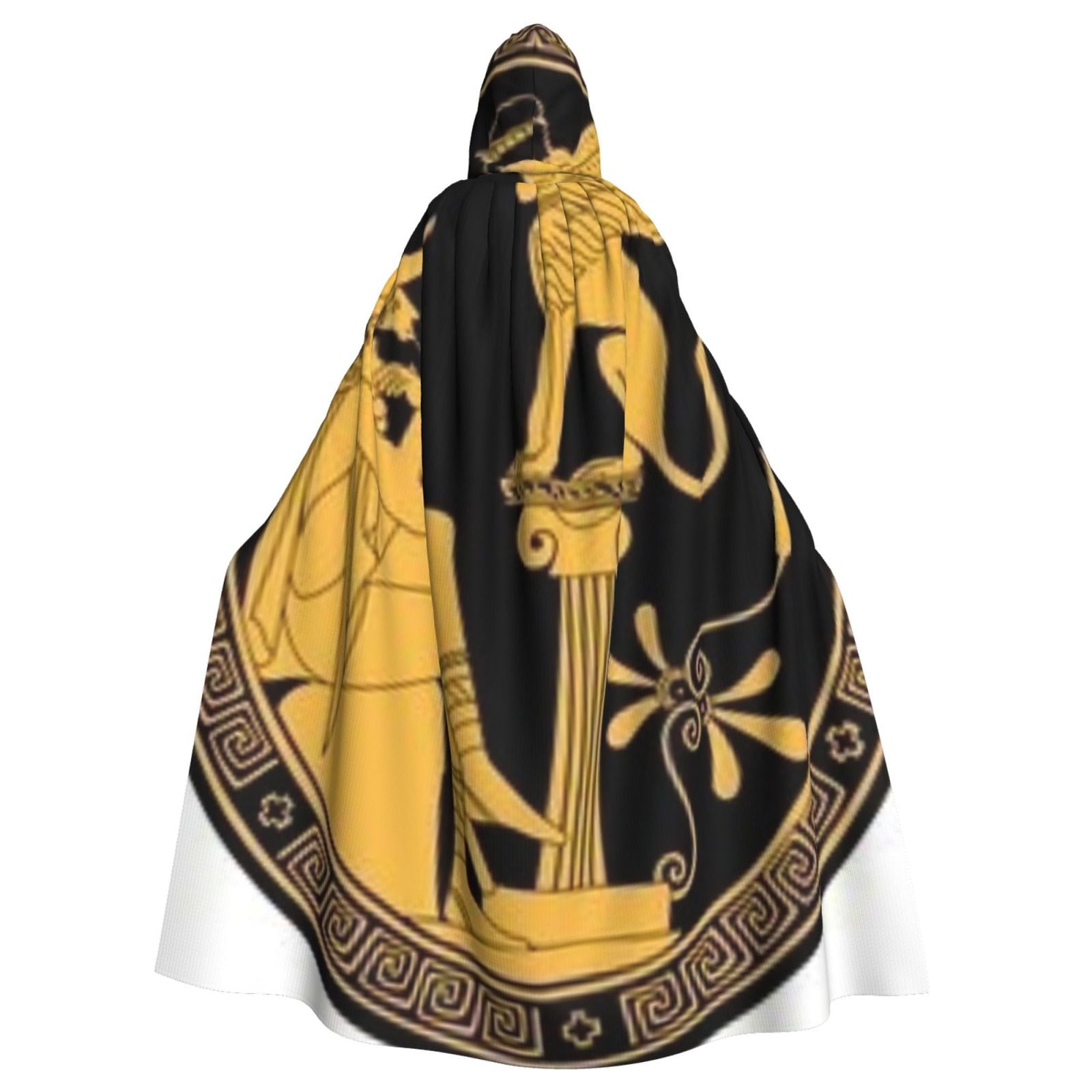 Unisex Hooded Cloak Adult Lightweight Overcoat Ancient Greek Mythical ...
