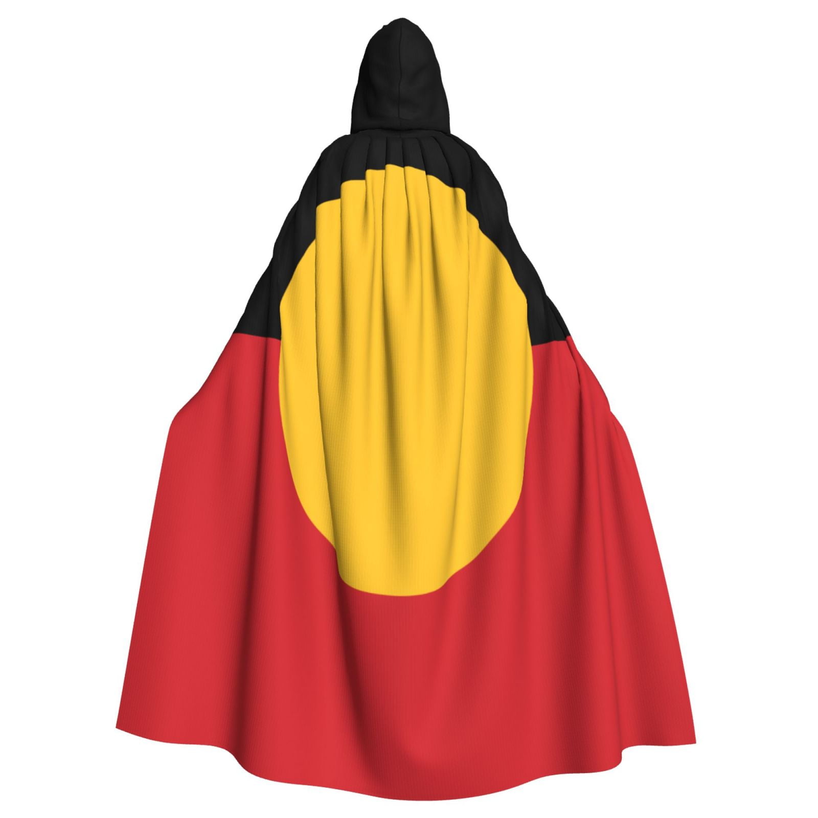 Unisex Hooded Cloak Adult Lightweight Overcoat Australian Aboriginal ...