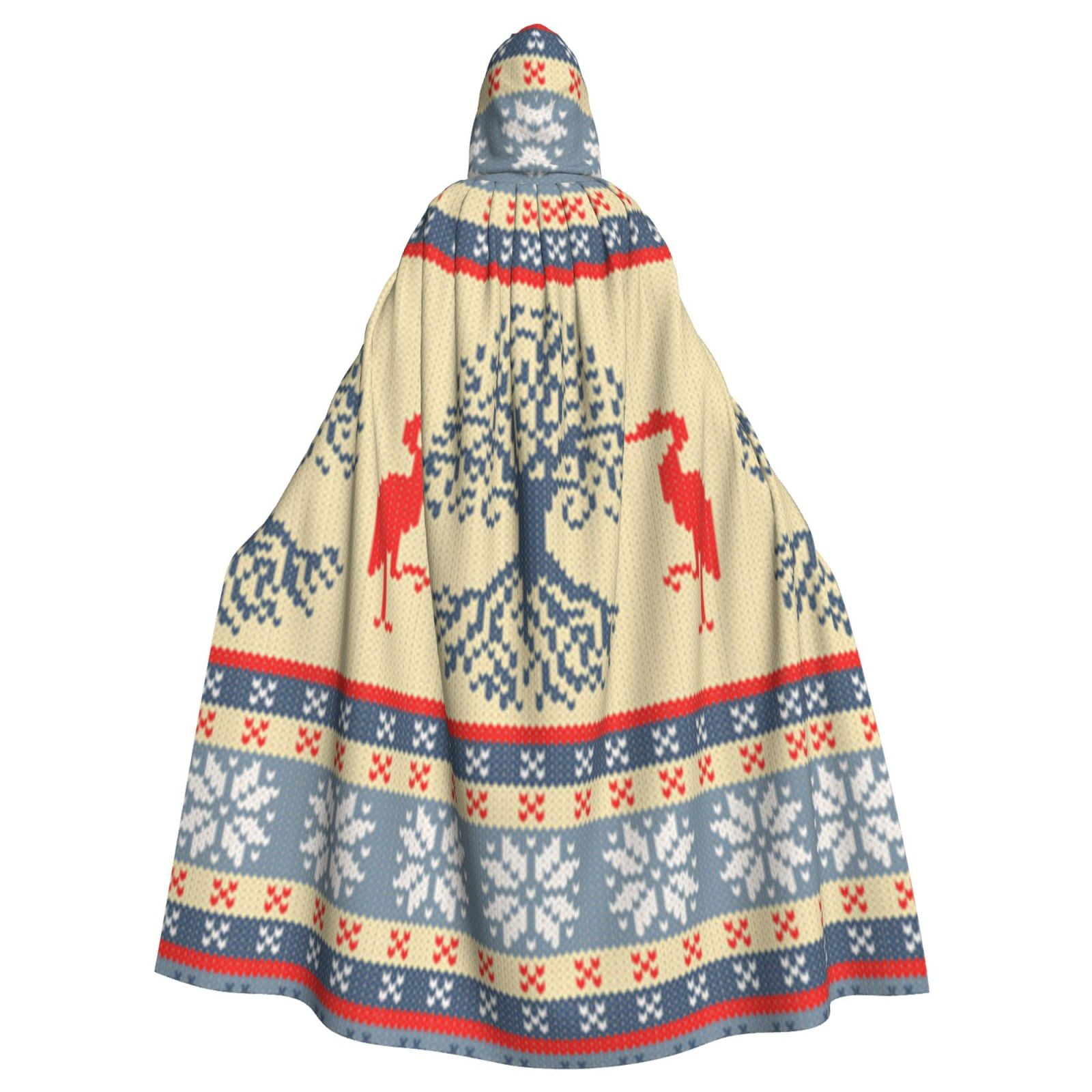 Unisex Hooded Cloak Adult Lightweight Overcoat Celtic Tree Of Life And ...
