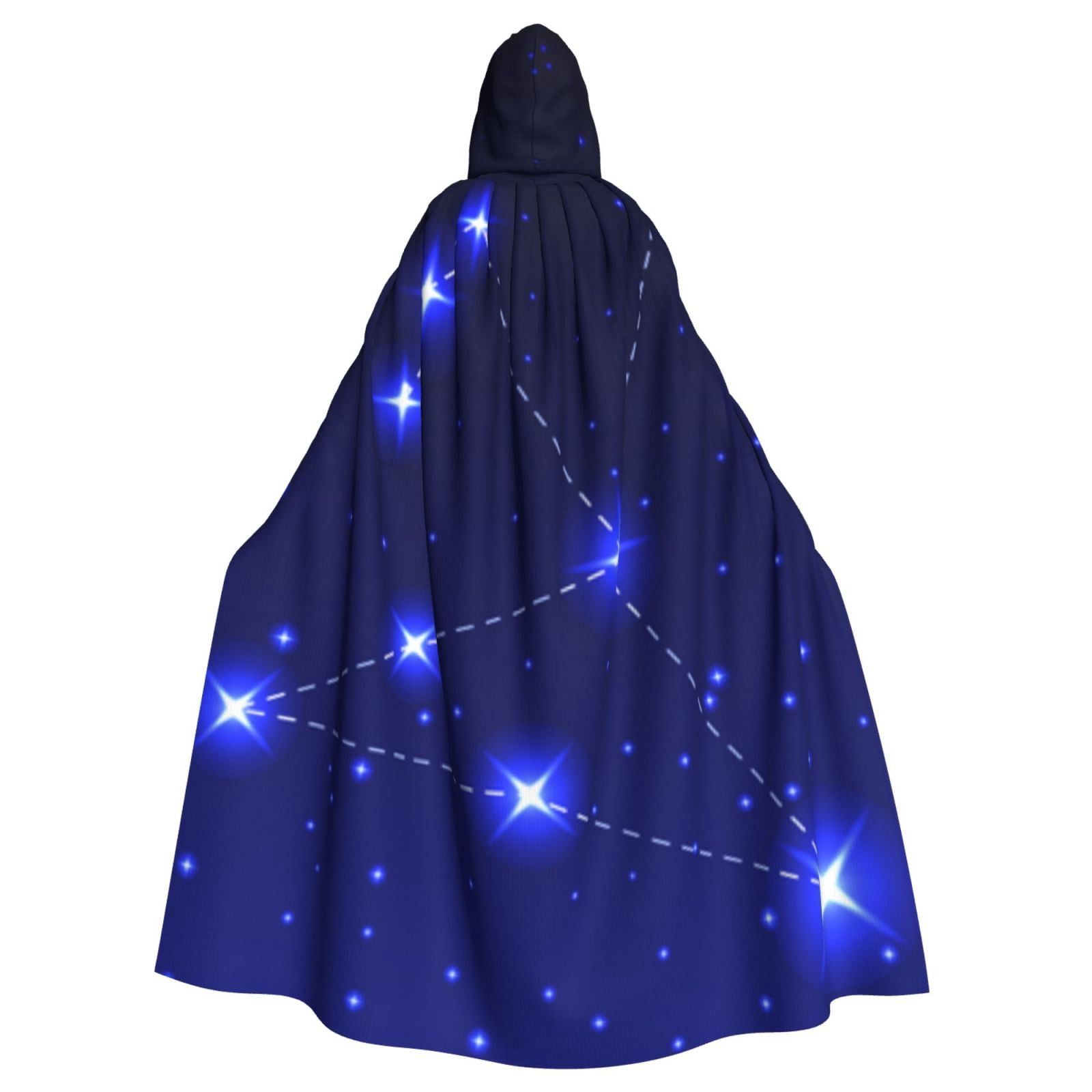 Unisex Hooded Cloak Adult Lightweight Overcoat Constellation Of The ...