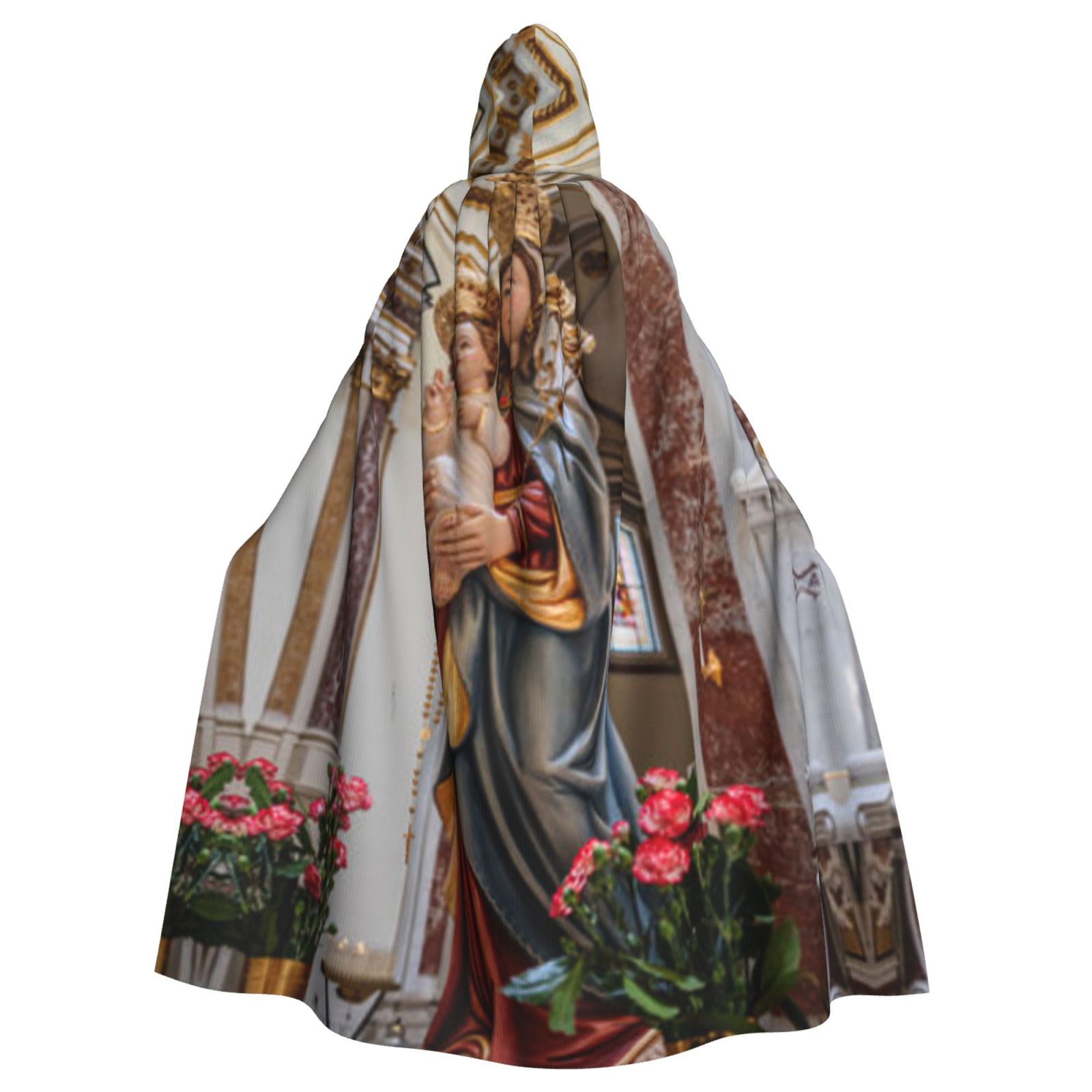 Unisex Hooded Cloak Adult Lightweight Overcoat Isernia Molise The ...