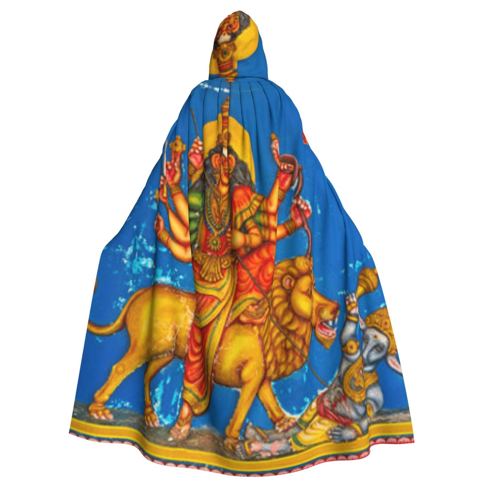 Unisex Hooded Cloak Adult Lightweight Overcoat Munneswaram Kovil ...