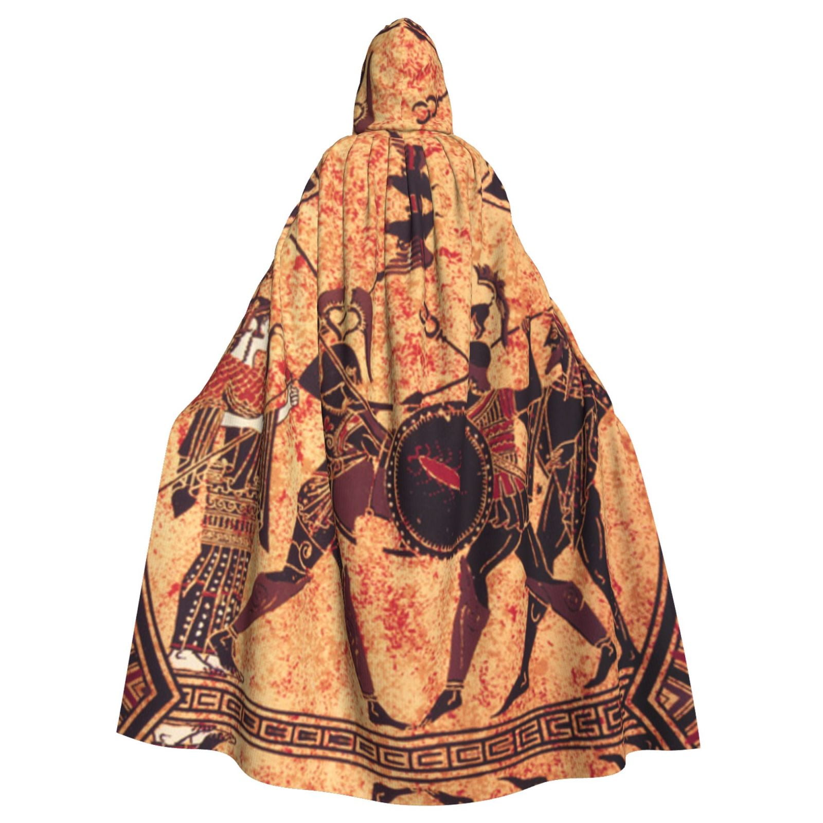Unisex Hooded Cloak Adult Lightweight Overcoat Old Historical Greek ...