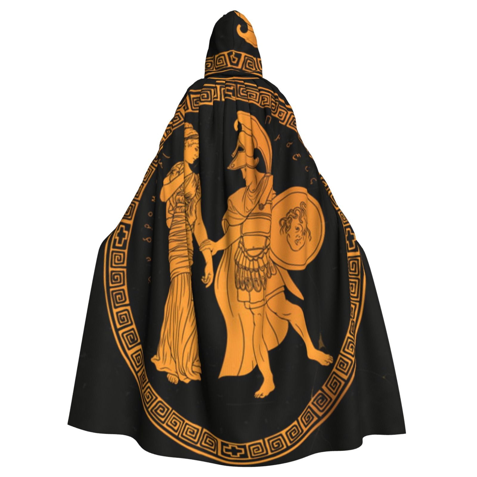 Unisex Hooded Cloak Adult Lightweight Overcoat Perseus And Andromeda ...