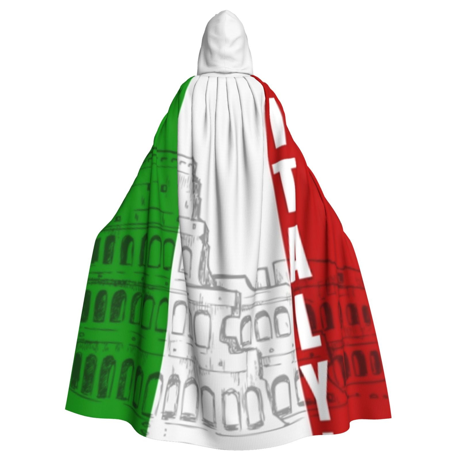 Unisex Hooded Cloak Adult Lightweight Overcoat Roman Colosseum Cloak ...