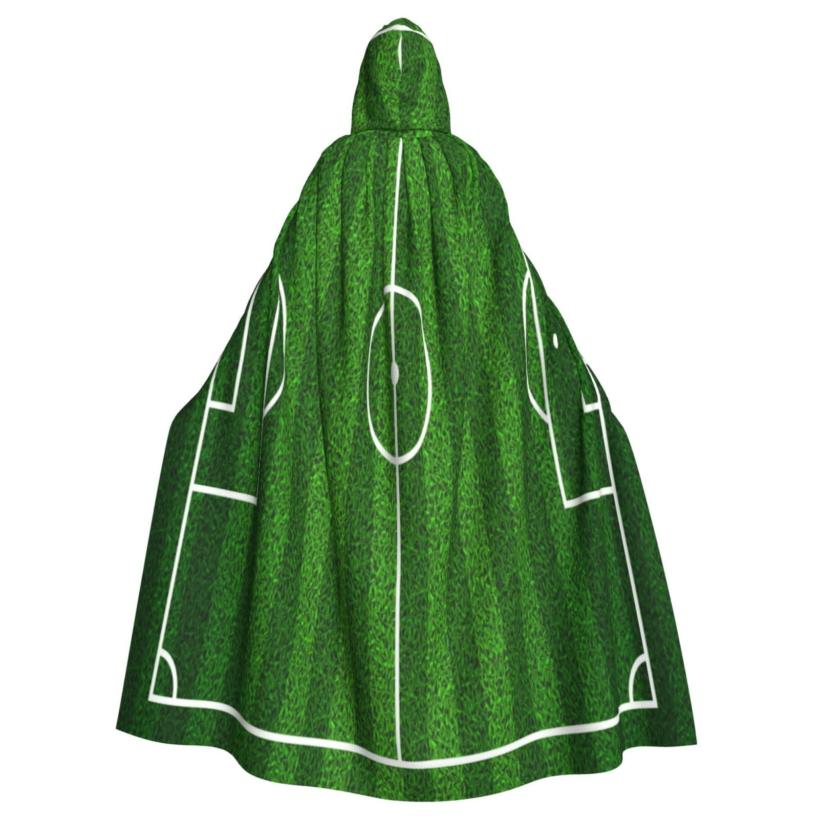 Unisex Hooded Cloak Adult Lightweight Overcoat Soccer Field Cloak for ...