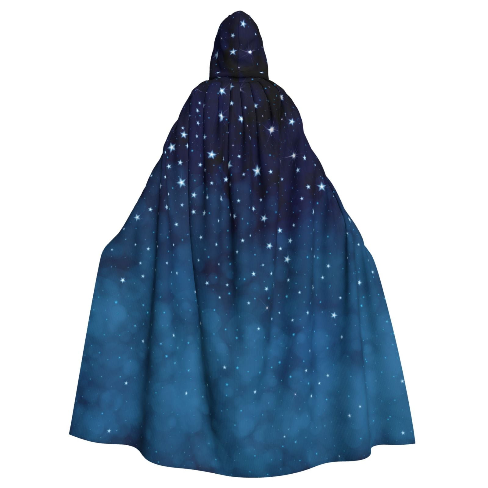 Unisex Hooded Cloak Adult Lightweight Overcoat Starry Night Sky Cloak ...