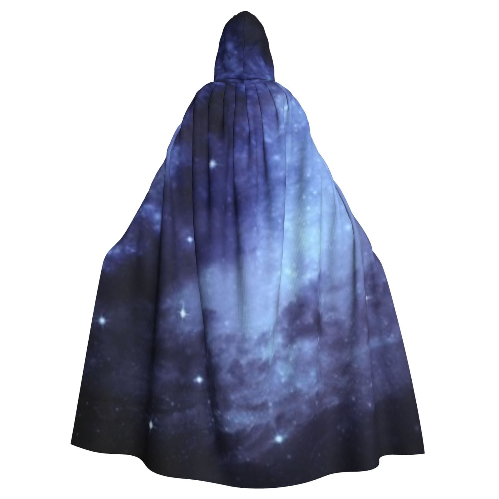 Unisex Hooded Cloak Adult Lightweight Overcoat Stars Of A Planet And ...