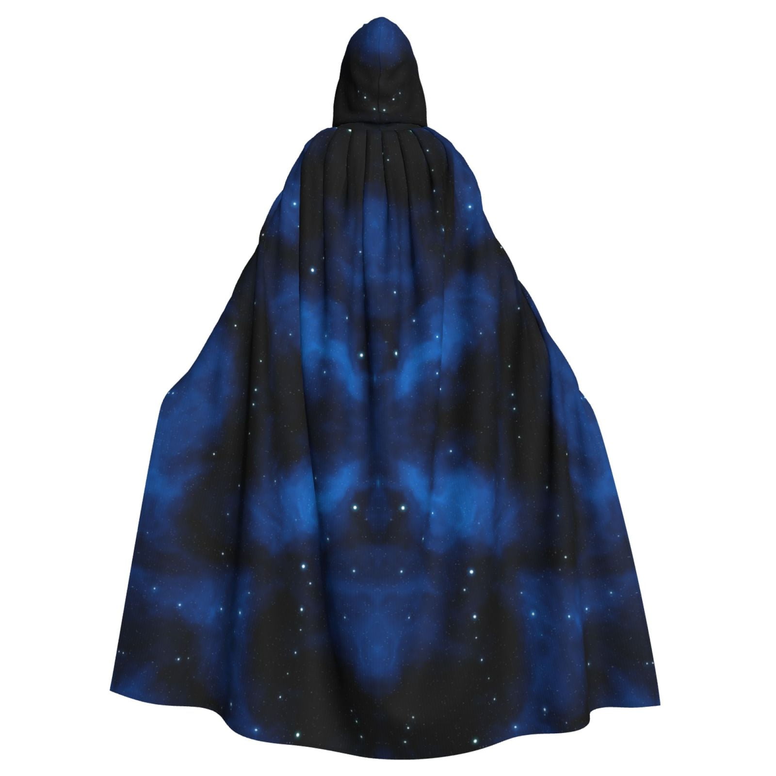 Unisex Hooded Cloak Adult Lightweight Overcoat Stars Sky Space Nebula ...