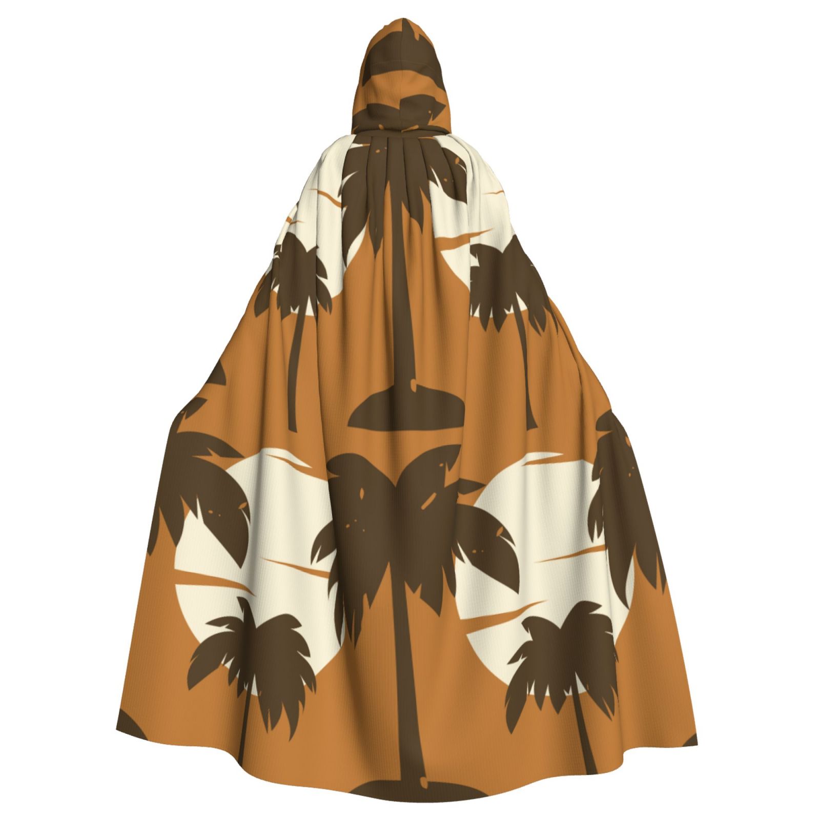 Unisex Hooded Cloak Adult Lightweight Overcoat Summer Beach Vintage ...