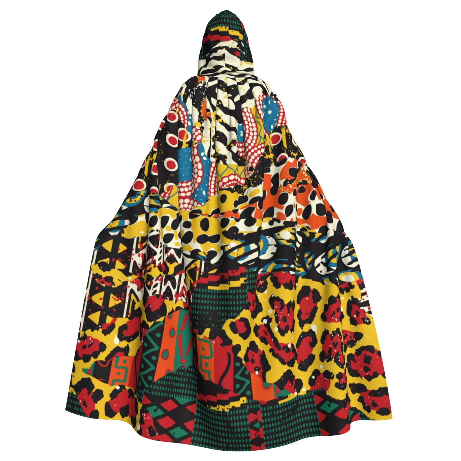 Unisex Hooded Cloak Adult Lightweight Overcoat Traditional African Wild ...