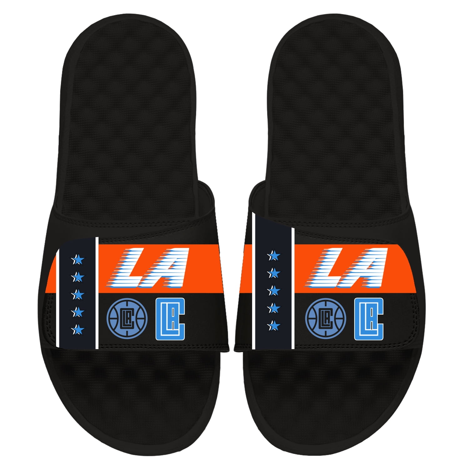 Unisex ISlide Black LA Clippers 2025/26 City Edition Slide Sandals ...