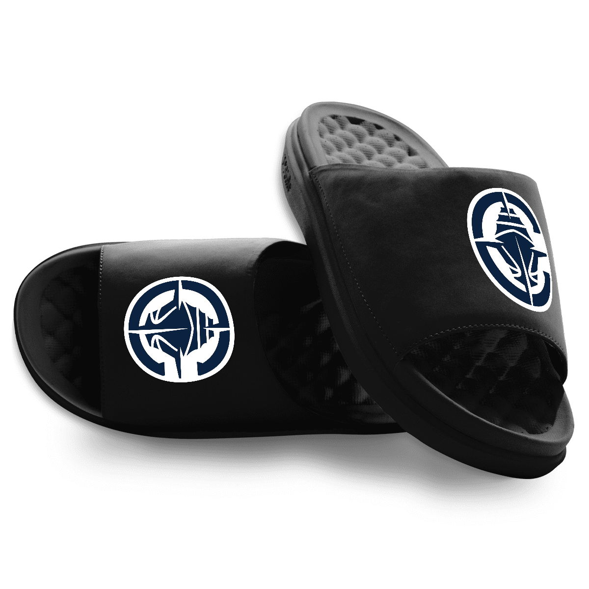Unisex ISlide Black LA Clippers Primary Motive Slide Sandals - Walmart.com