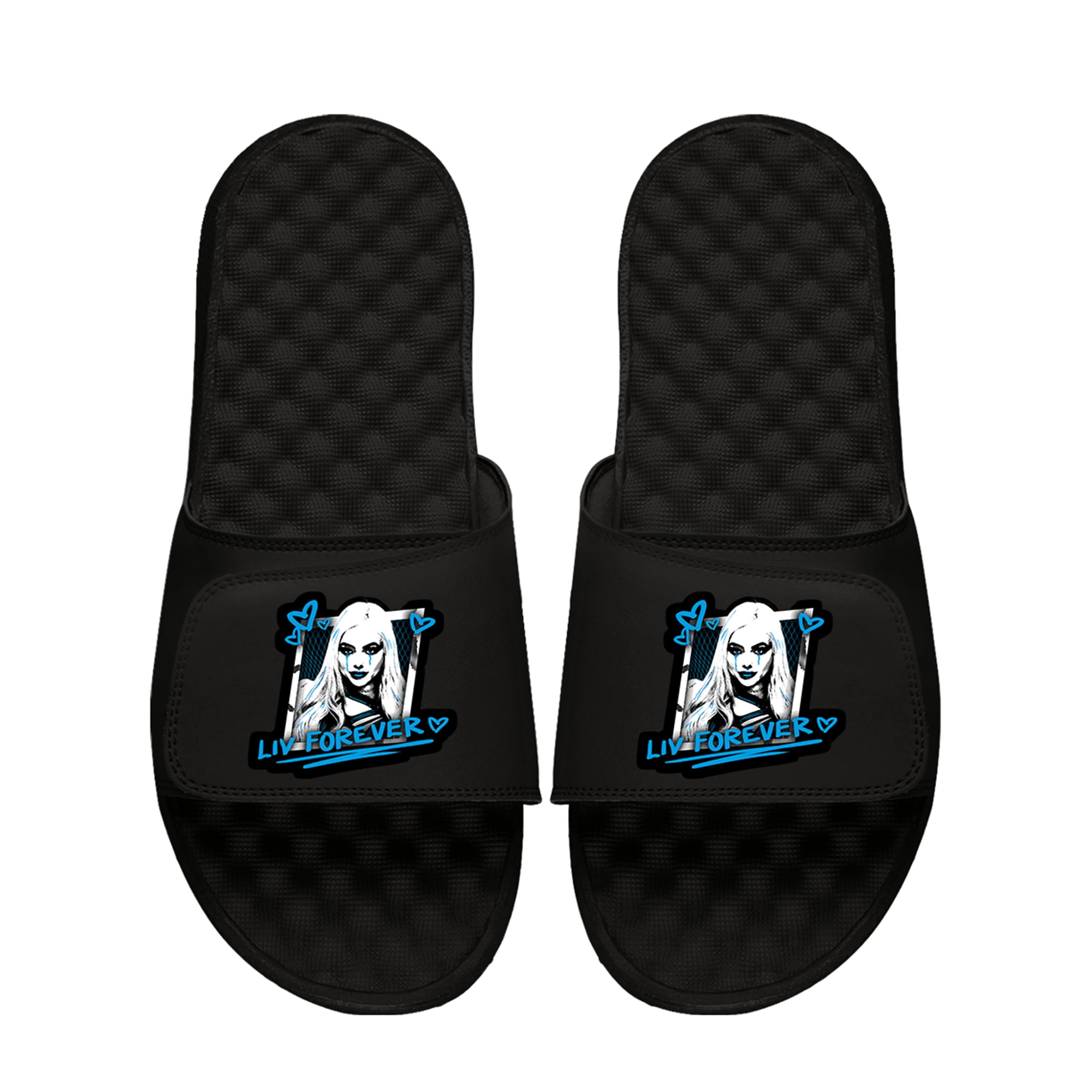 Unisex ISlide Black Liv Morgan-Liv Forever Slide Sandals - Walmart.com