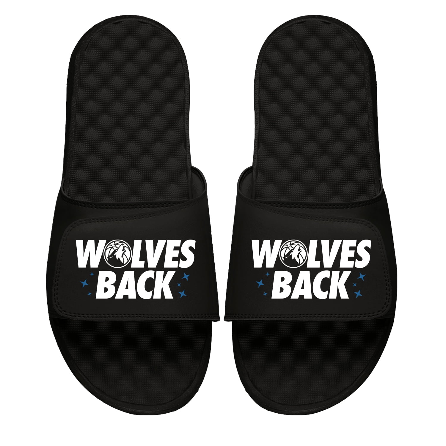 Unisex ISlide Black Minnesota Timberwolves 2025 NBA Playoffs Mantra ...