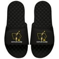 Unisex ISlide Caitlin Clark Black Iowa Hawkeyes Player State Outline ...