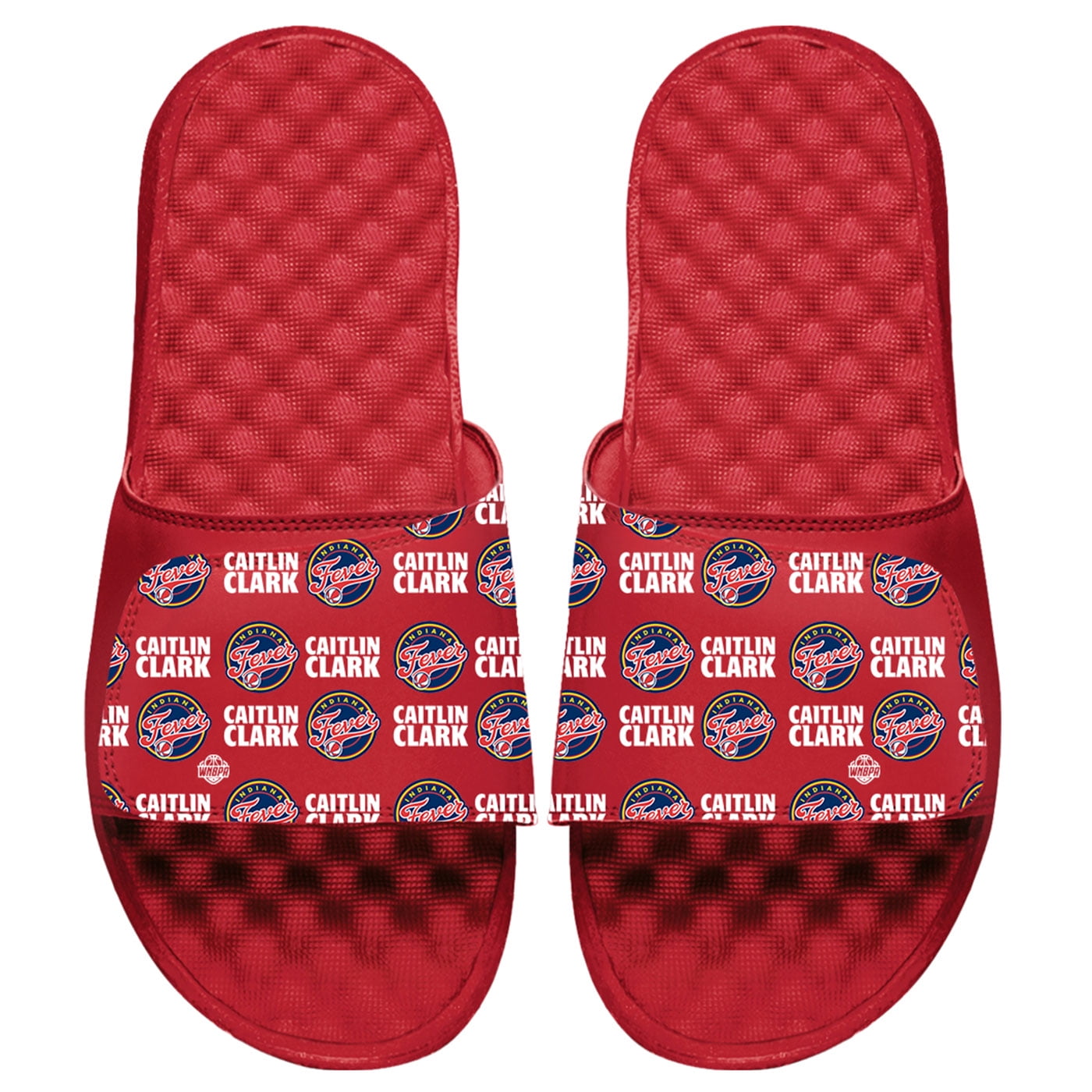 Unisex ISlide Caitlin Clark Red Indiana Fever 2024 WNBA Draft Team ...