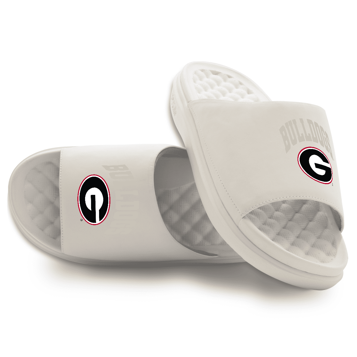 Unisex ISlide Cream Georgia Bulldogs Tonal Pop Motive Slide Sandals ...