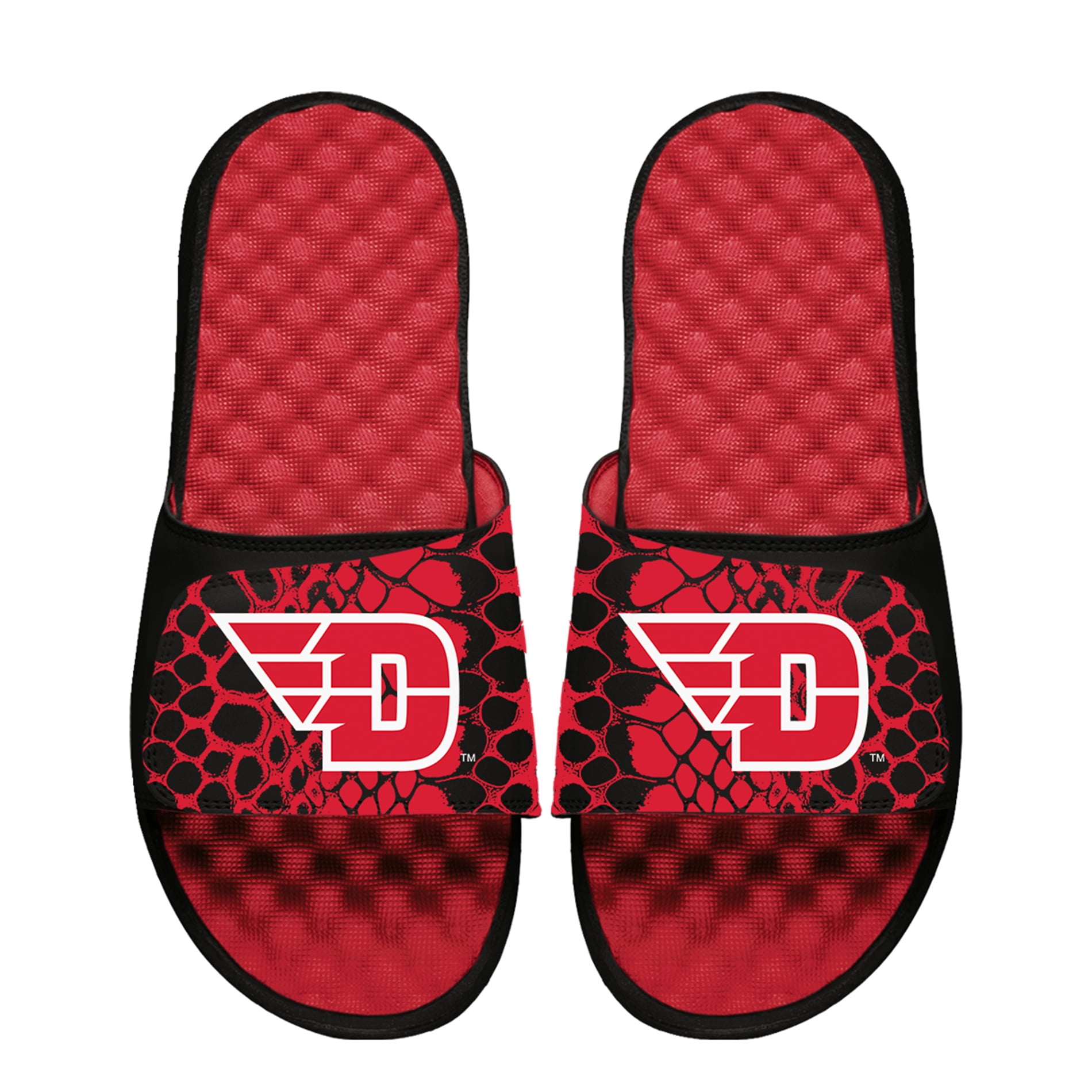 Unisex ISlide Dayton Flyers Year Of The Snake Slide Sandals - Walmart.com