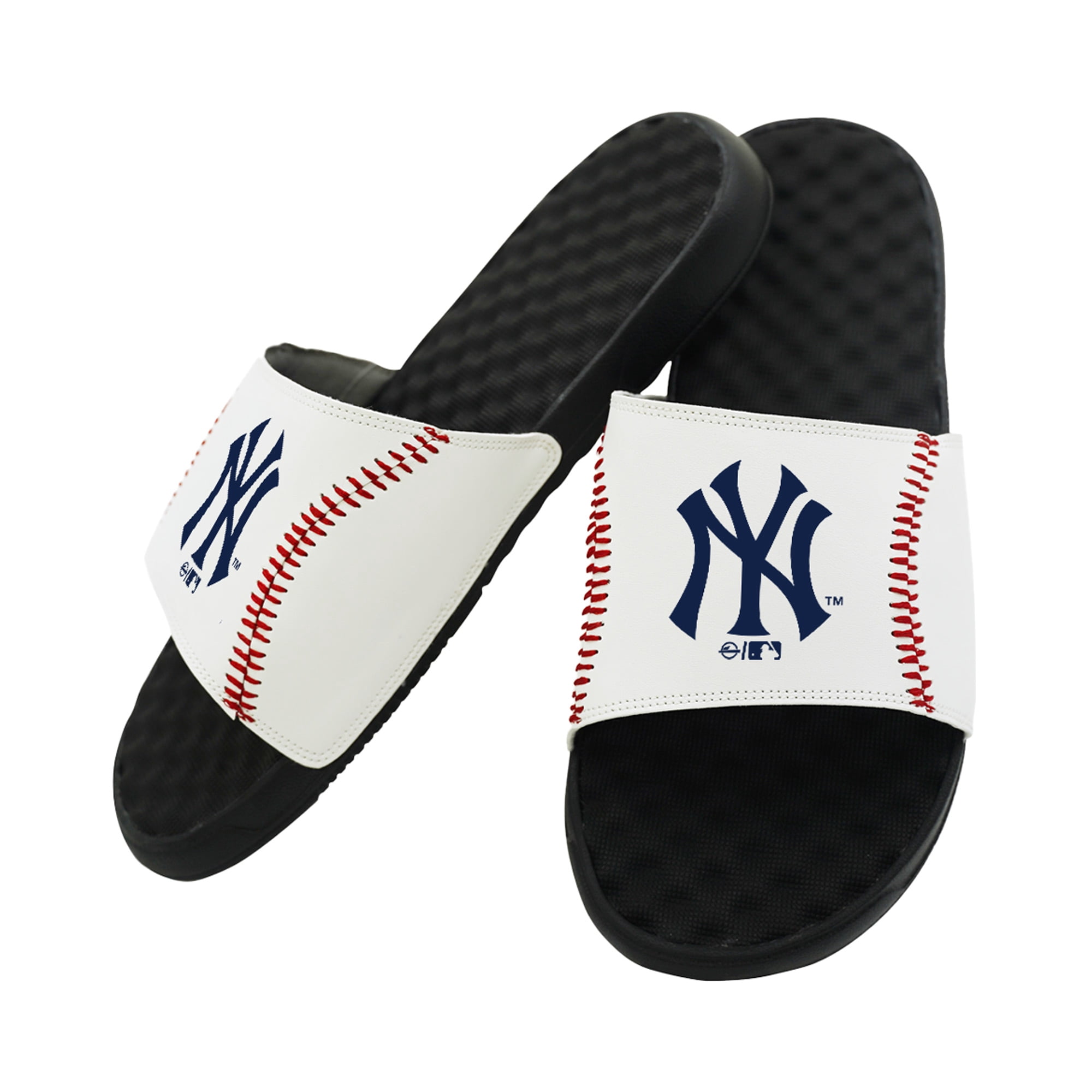 Unisex ISlide New York Yankees Baseball Stitch Slide Sandals - Walmart.com