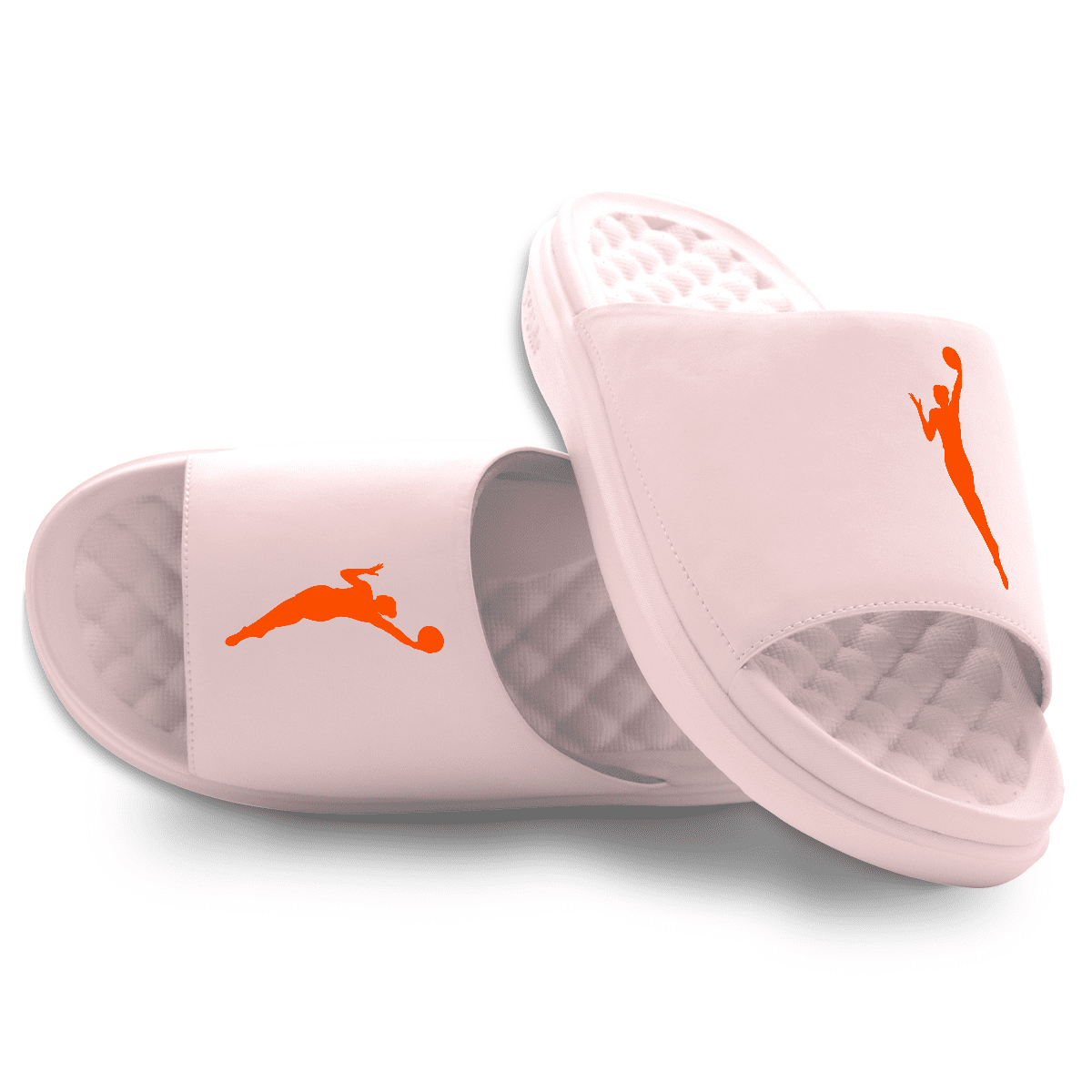 Unisex ISlide Pink WNBA Primary Motive Slide Sandals - Walmart.com