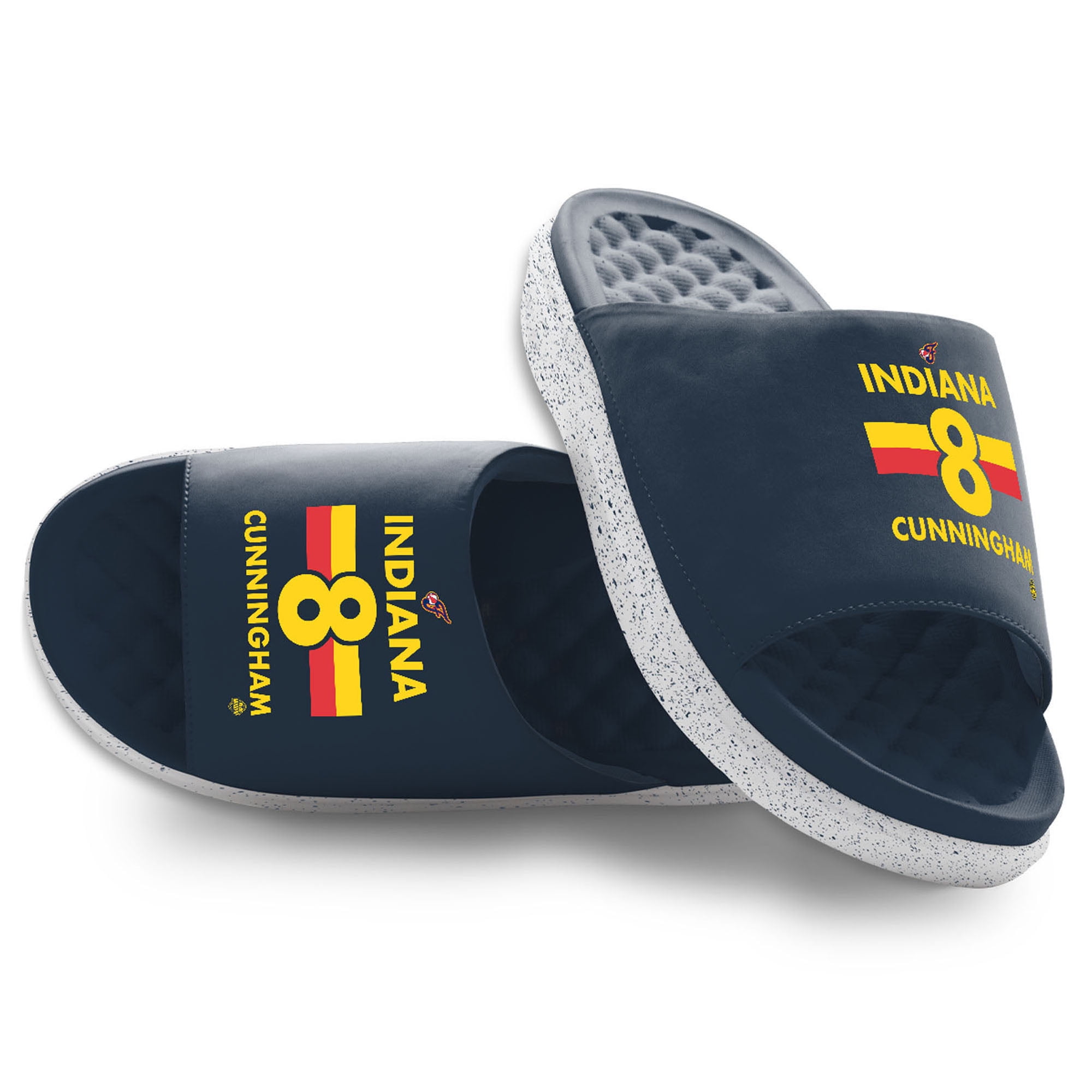 Unisex ISlide Sophie Cunningham Navy Indiana Fever Stacked Motive Slide ...