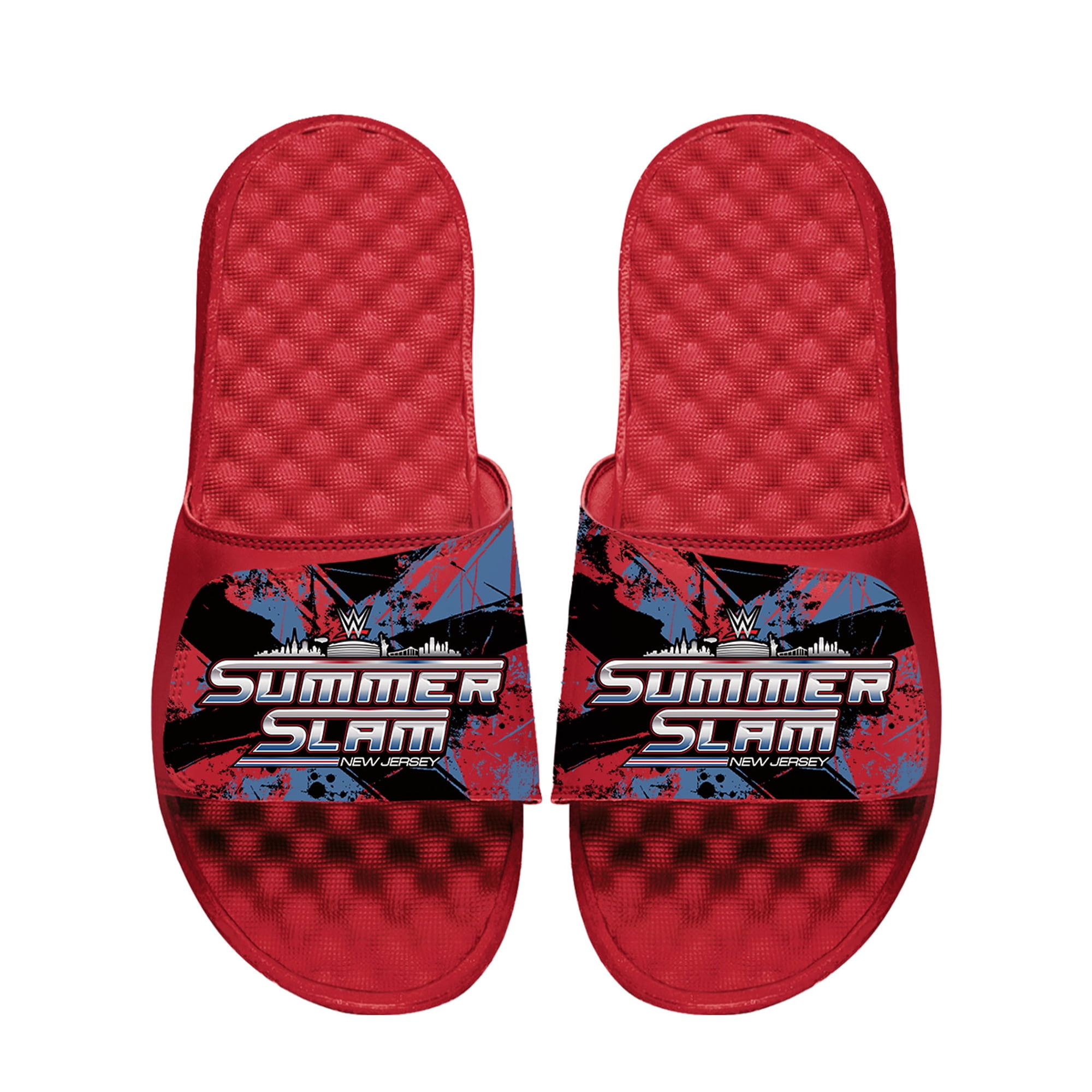 Unisex ISlide SummerSlam 2025 Pattern Slide Sandals - Walmart.com