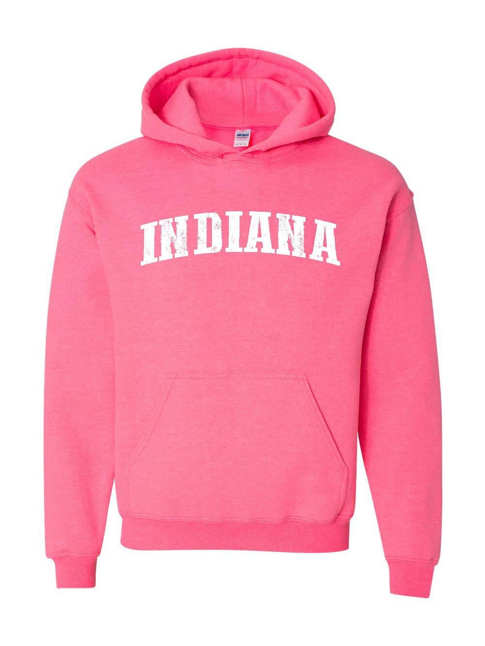Unisex Indiana Hoodie Sweatshirt - Walmart.com