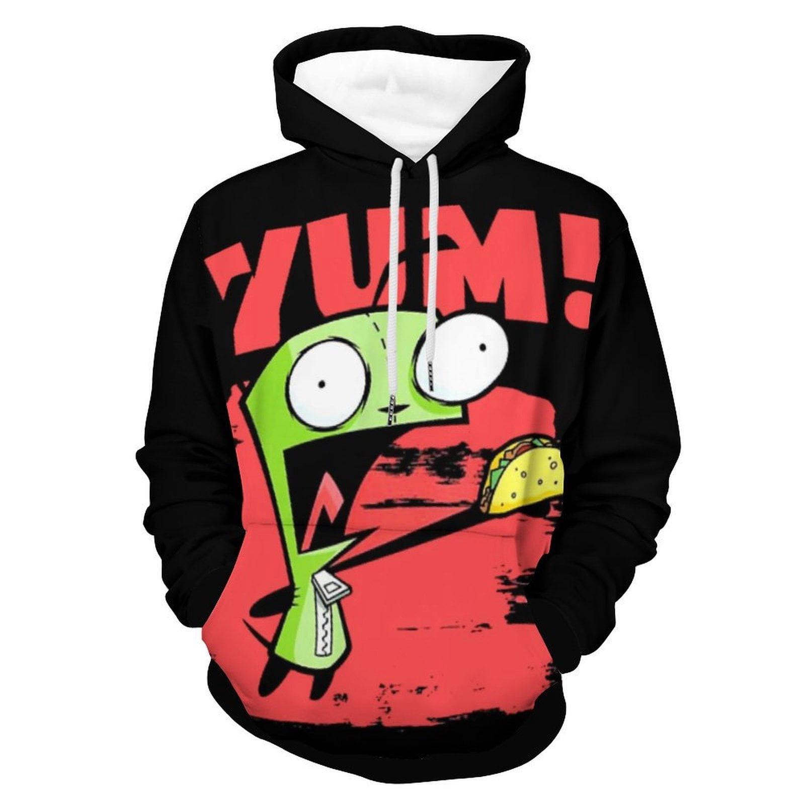 Unisex Inva-der Monster Z1m Gir Hoodies Long Sleeve Sweatshirts with ...