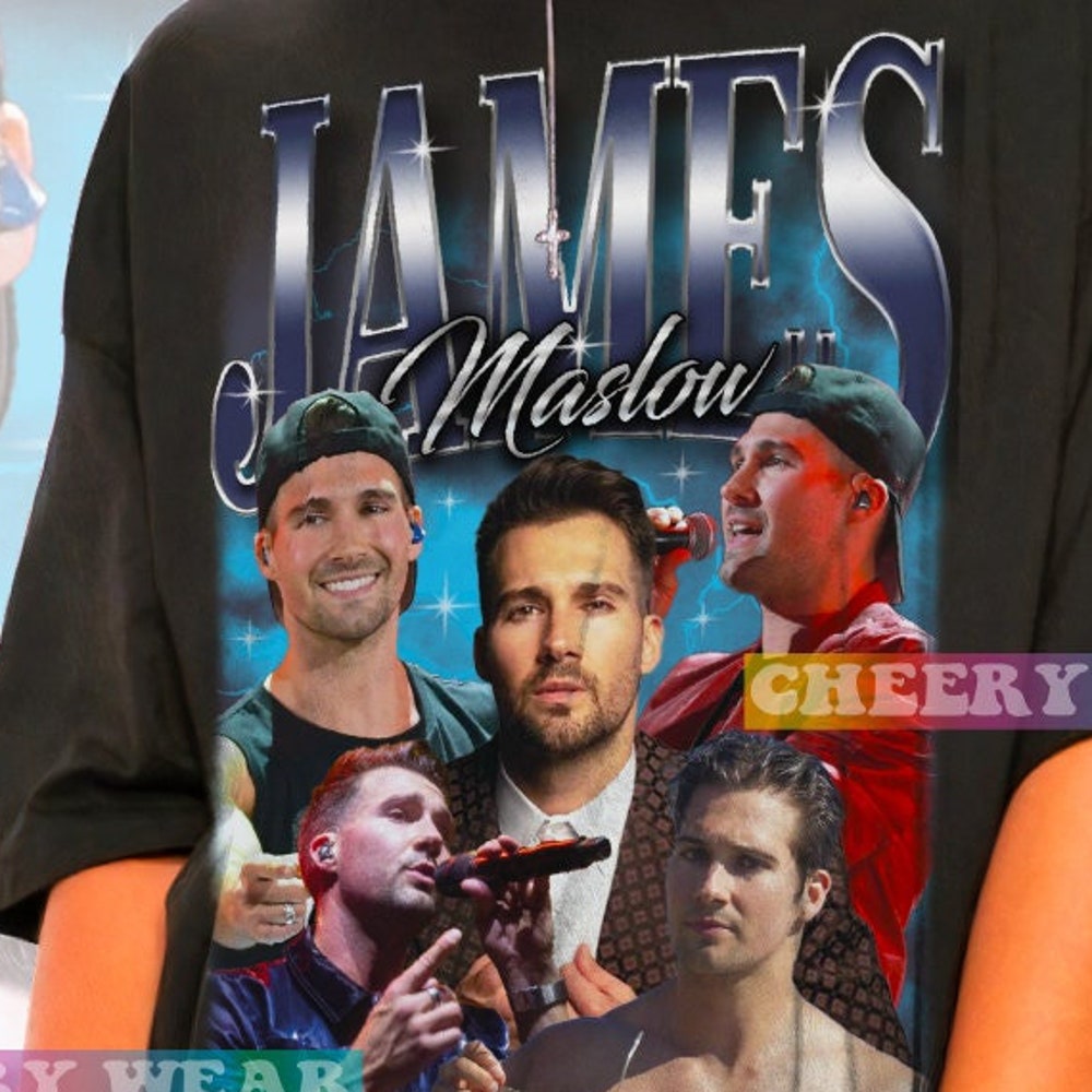 Unisex James Maslow Shirt - James Maslow Tshirt,James Maslow T-shirt ...