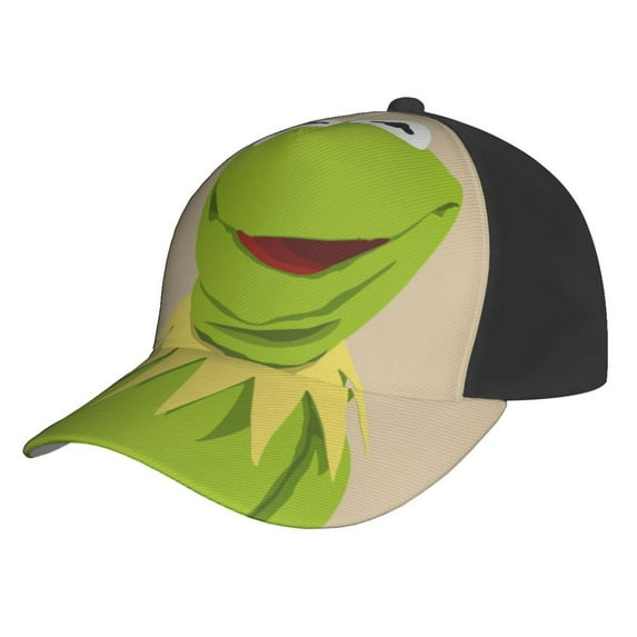 Unisex Kermit The Frog Baseball Cap Adjustable Trucker Hat For Running ...