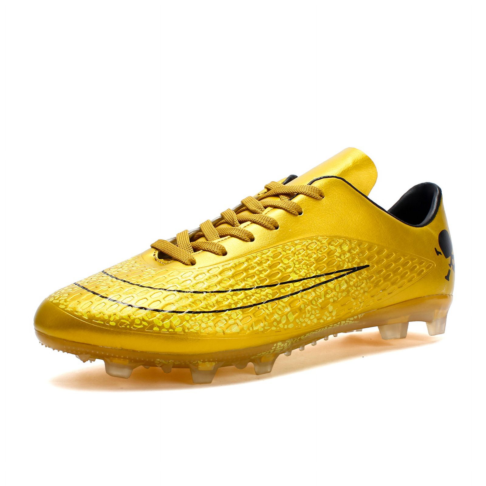 Unisex Kids Firm Ground Soccer Cleats Boys Girls Football Cleats with ...