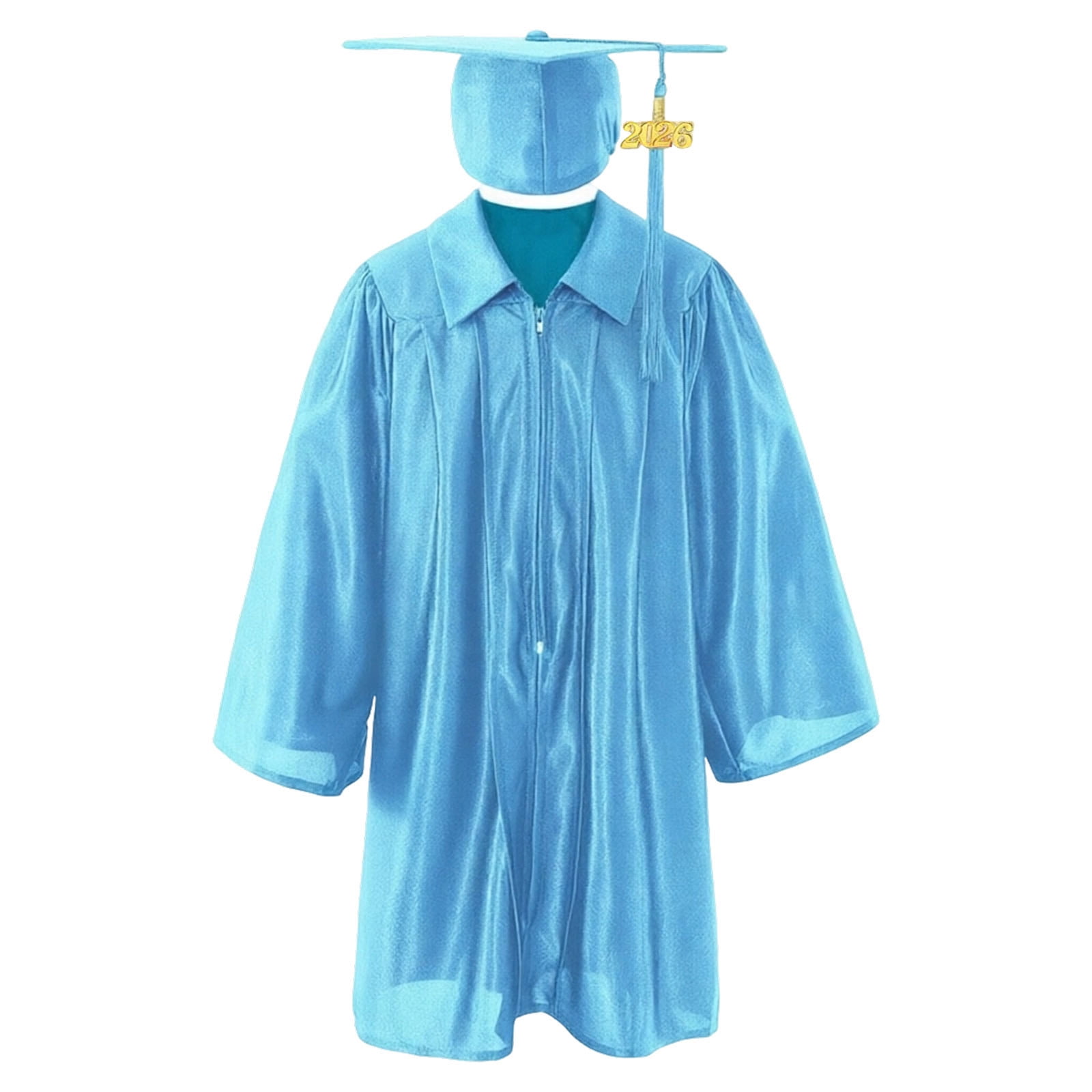Unisex Kids Preschool Kindergarten Graduation Gown Cap Set with Turn ...